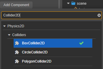 2D Physics Collider · Cocos Creator