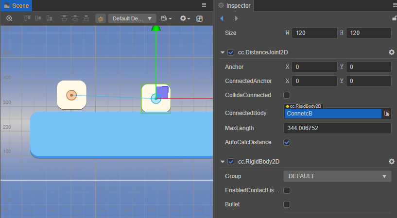 2D Physics Joint · Cocos Creator