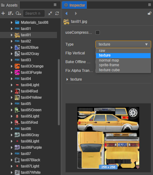 纹理贴图资源 · Cocos Creator